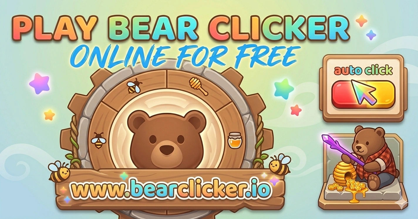 🐾 Bear Clicker Game (Unblocked) - Play Free & Fast Online
